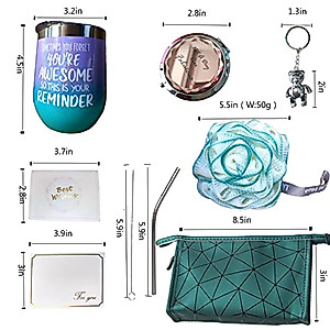 N/AC Happy Birthday Gifts for Women,Unique Gifts for Her Best Friend Mom Sister Wife Girlfriend,Funny Cup& Relaxing Spa Gift Set and Co