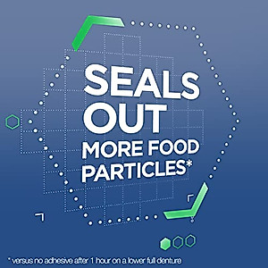 Super Poligrip Extra Strength Denture Adhesive Powder, Denture Powder for Dentures - 1.6 Ounces (Pack of 6)