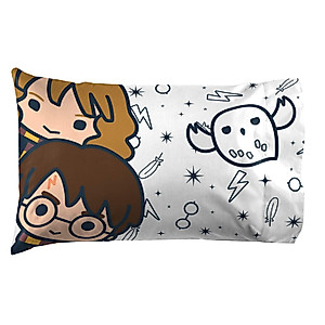 Jay Franco Harry Potter Charms 3 Piece Twin Sheet Set