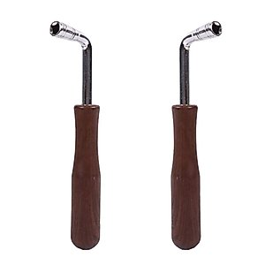 2 Pcs Piano Tuning Wrench, L-shape Piano Tuner Spanner Piano Square Wrench Piano Tuner Spanner Tool