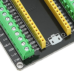 Terminal Blocks Board, Beautiful Wearresistant Expansion Board for Full Ports for Portable Devices
