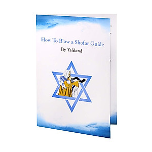 SHOFAR Full Polished Kosher Kudu Horn 40''-42" + Bag + Guide + Spray by Yaliland