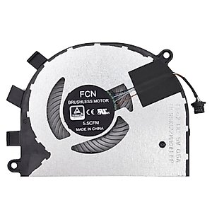 Replacement CPU Cooling Fan for Dell inspiron 15 5584 & Latitude 3400 3500 Series Laptop, New inspiron 15 5584 Laptop Fan P/N: 0T6RHW CN-0T6RHW DFS5K12214161H DC5V 0.5A