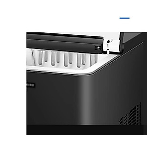 BybAgs ICES Ice Maker Commercial Milk Tea Shop Bar Table Bar Ktv Full Automatic Household Round Ice Maker Small