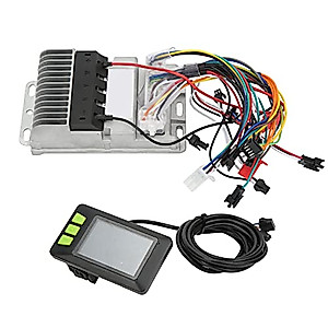VGEBY Brushless Motor Controller Set, 48V 60V 500W930LCD Panel Set 3 Modes Sine Wave Controller for Electric Bicycle Scooter Modification
