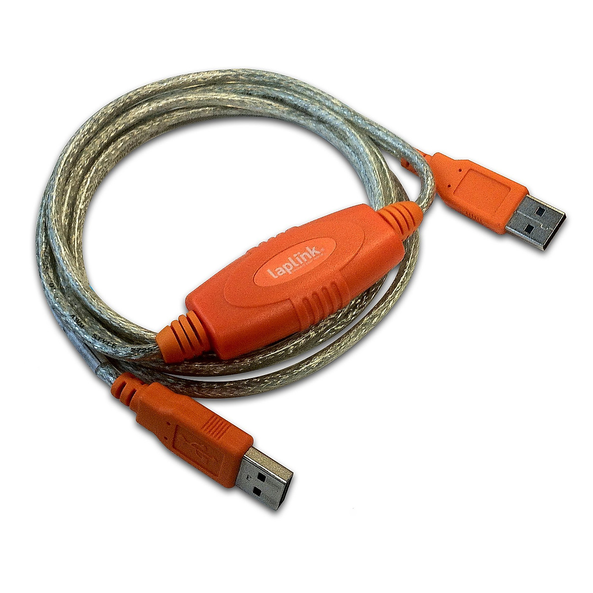 LAPLINK Easy Transfer Cable for Windows, Includes PCmover Express Software and USB 2.0 PC to PC Cable, Single Use License, Transfers Files, Settings, and User Profiles. Compatible with Windows 11