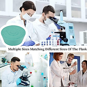 AUNMAS Filter Adapter Cones Rubber, Filtration Flask Vacuum Rubber Adaptor L25 204Y Stopper Buchner Funnel Flask Filtration Set