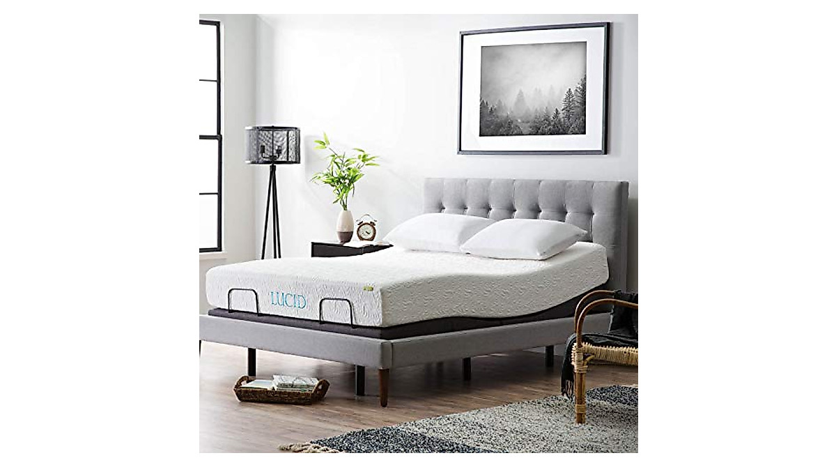 Lucid L300 Adjustable Bed Frame – Relax in Comfort