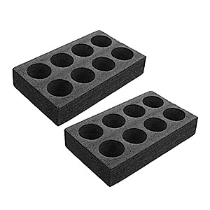 ULTECHNOVO 4 Pcs Milk Tea Cup Holder Cold Drinks Carrier Foam Drink Carrier Drink Cup Carrier Tray Outdoor Drink Holder Car Tray Drink Carrier Trays Water Cup Pearl Cotton Cups and Plates