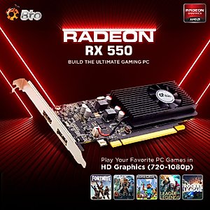 BTO RGB Prebuilt Gaming PC Desktop - Intel Core i5 7th Gen, 16GB DDR4 Ram, 1TB SSD, AMD Radeon RX-550 4GB GDDR5 Graphics Card, Windows 10 Pro, Computer Tower for PC Gaming, HDMI, DP (Renewed)