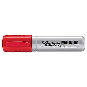 Sharpie Permanent Marker Magnum Red - Pack of 12