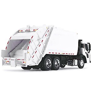 First Gear White: Mack LR with McNeilus Merdian Rear Load Body