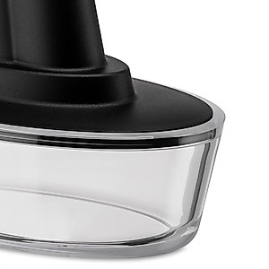 Alessi, B Ship Shape Butter Dish, Black