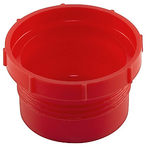 Caplugs WW-250 WW Series – Plastic Tapered Cap & Plug with Wide Thick Flange, 100 Pack, Yellow LD-PE, Cap OD 2.333" x Plug ID 2.602" Threaded and Non-Threaded Protection, Masking (99191403)