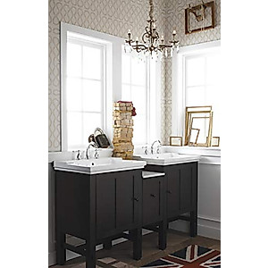 Kohler 13491-4-CP Kelston Bathroom Sink Faucet Centerset and Widespread, 3.25 x 13.50 x 20.25 inches, Polished Chrome