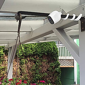 2 Pack Flexible Twist Mount for Arlo Pro 2, Arlo Ultra, Arlo Pro,Arlo Baby, Arlo Pro 3, Wyze,Arlo Wall Mount Bracket,Attach Your Arlo Camera Everywhere - White