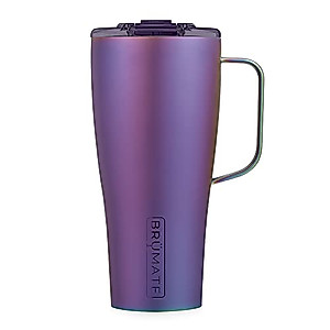 BrüMate Toddy XL - 32oz 100% Leak Proof Insulated Coffee Mug with Handle & Lid - Stainless Steel Coffee Travel Mug - Double Walled Coffee Cup (Dark Aura)