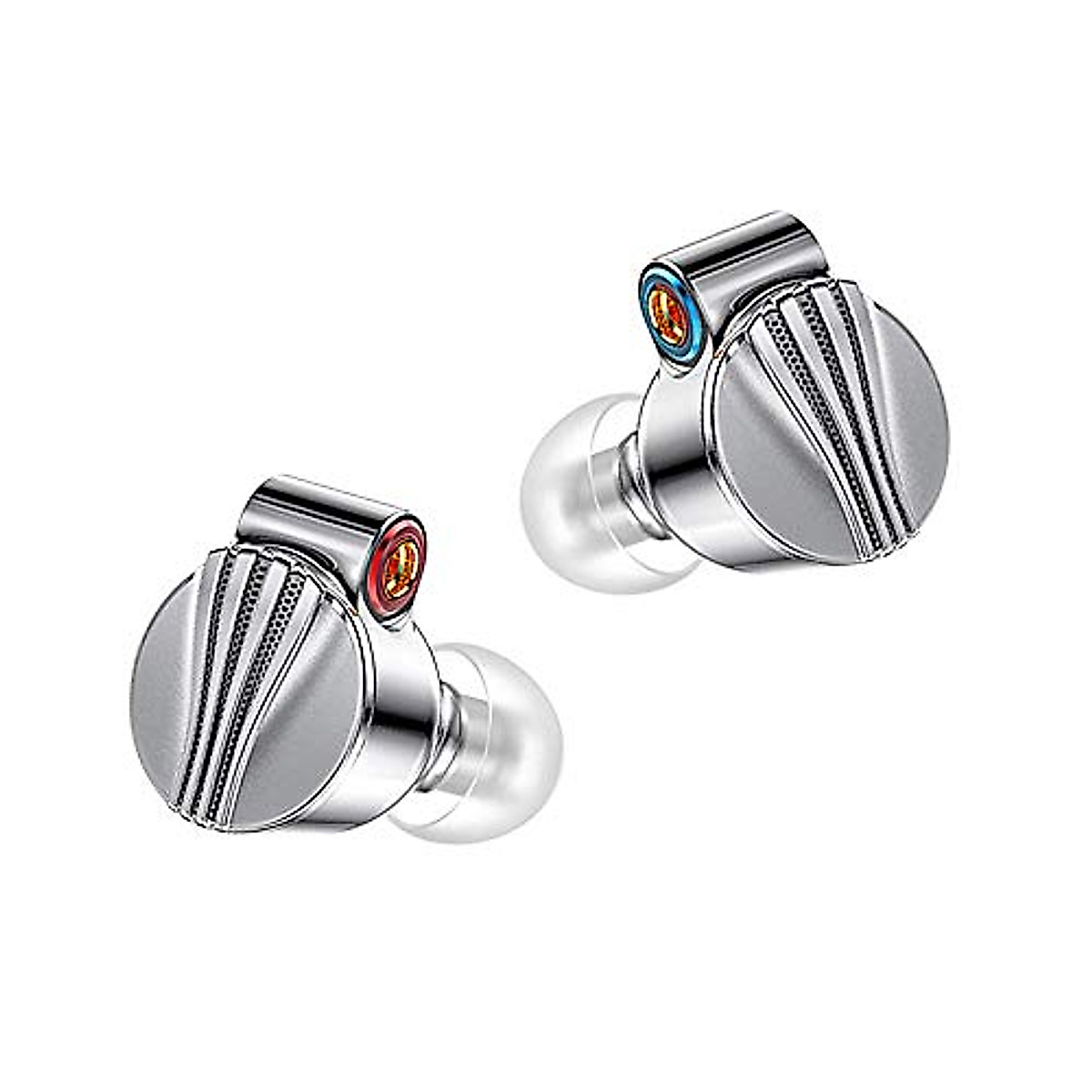 FiiO FD5 Headphone Earphones High Resolution 1DD Earbuds Wired Bass Heavy with Swappable Plug 2.5mm/3.5mm/4.4mm for Smartphones/PC/Laptop/Tablet Beryllium-Coated DLC