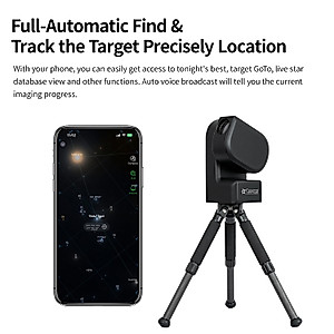 ZWO Seestar S50 Smart Digital Telescope All-in-One Autofocus Portable for Beginners and Experienced Users