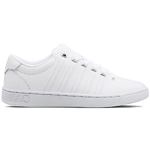 K-Swiss Women's Court Pro II CMF Sneaker, White/Silver, 7.5 M