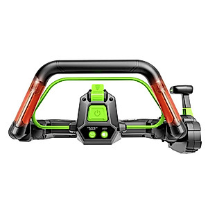 EGO Power+ SNT2125AP Auger Propelled 21'' Snow Blower with (2) 7.5Ah Batteries and Dual Port Charger Green