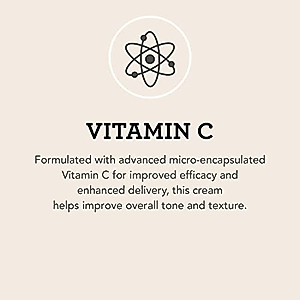 NATURE WELL Vitamin C Brightening Moisture Cream for Face, Body, & Hands, Visibly Enhances Skin Tone, Helps Improve Overall Texture & Provides Lasting Hydration (Vitamin C 1.0 2-Pack)