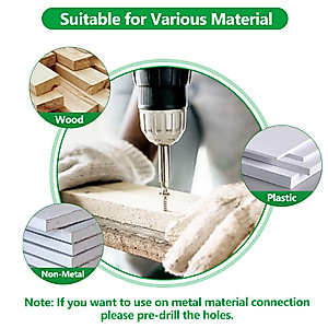 429pcs 304 Stainless Steel Wood Screw Assortment Kit, 4#6#8#10 Truss, Flat & Pan Head Phillips Drive Sheet Metal Screws Kit, 24 Sizes Drywall Screws & Cabinet Screws & Self Tapping Screws Set