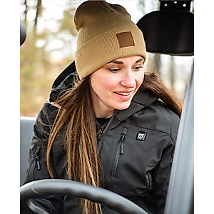 TIDEWE Heated Jacket for Women with Battery Pack, Hunting Coat (Camo Size S)