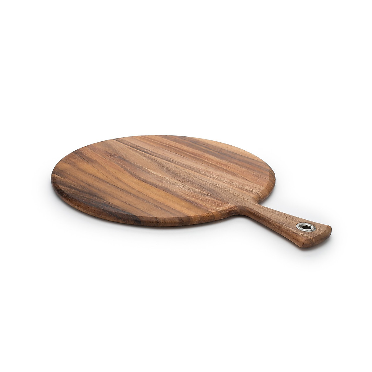 Ironwood Gourmet Round Provencale Paddle Round, Acacia Wood 0.5 x 12 x 16 inches