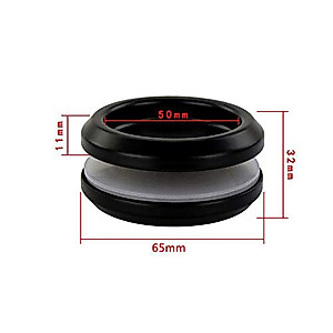 luluxing 304 Stainless Steel Shower Glass Door Sliding Handle Round Handle Shower Glass Door Sliding Knob Bathroom Handle Shower Room Glass Door Accessories Bathroom Round Back-to-Back Handle Pull