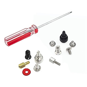 300Pcs Personal Computer Screw Standoffs Set Assortment Kit with A Screwdriver for Hard Drive Computer Case Motherboard Fan Po DaJiKan
