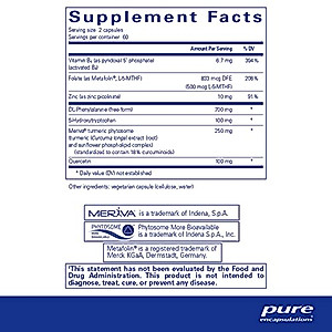 Pure Encapsulations NeuroPure | Hypoallergenic Supplement with Enhanced Support for Calmness and Stress Relief | 120 Capsules