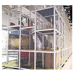 banister guard net General Safety Net, Children's Indoor And Outdoor Balcony Safety Net, Animal Toys On The Stair Terrace, Safe Baby Safety, Grade Grid Mesh Plant Network Climbing Plant 1.5x5m