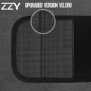 ZZY Concealed Carry Belly Band Holster, Waist Holster for Pistols, Gun Holster for Men and Women Running, Cycling, Hiking, Fits Glock 19, 17, 26, 43, Sig P365, Taurus G2C, Ruger, S&W M&P Shield 9m