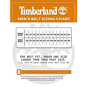 Timberland mens 38mm Icon Nubuck Boot Leather Belt, Beige Wheat, 36