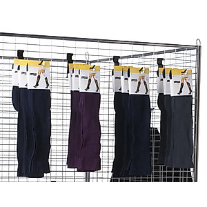 Displays2go Gridwall Booth Display, Iron Construction – Silver Finish (AD9PNL)