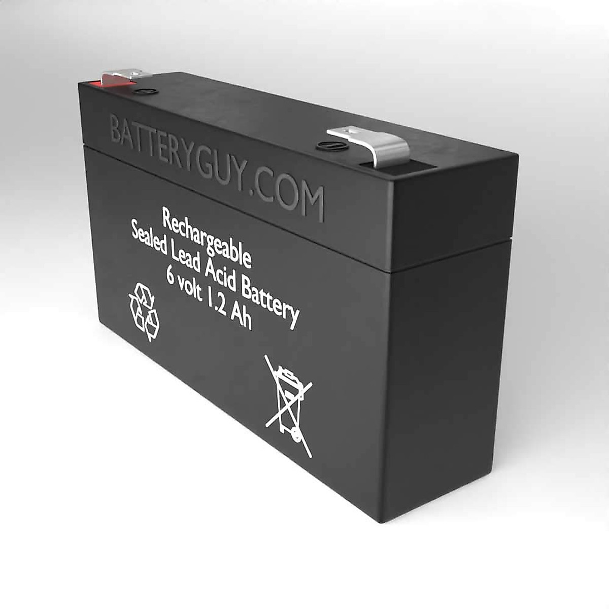 BatteryGuy Security Simon XT Replacement 6V 1.2Ah SLA Battery Brand Equivalent (Rechargeable) - Qty of 1