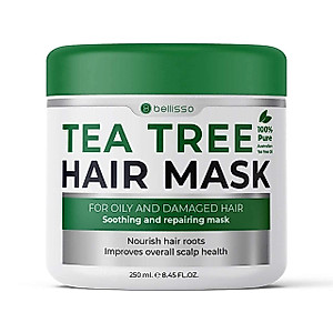BELLISSO Tea Tree Oil Hair Mask, Shampoo and Conditioner Set