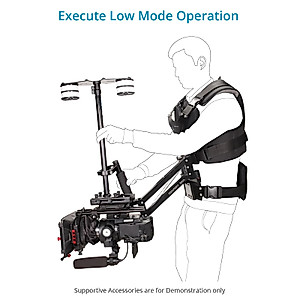 FLYCAM Comfort Stabilizing Arm & Vest for Flycam 5000/3000/DSLR Nano Handheld Camera Video Steadycam Stabilizer up to 5kg | Stabilization Body Mount System for camcorders Stabilization (CMFT-AV)