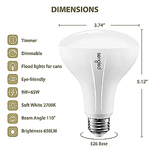 BR30 Soft White zigbee Bulb Bundle with BR30 Color zigbee Bulb, Smart Light Bulb Compatible with Alexa, Google Home, SmartThings, Indoor Flood Light for Cans, 650 LM E26, Smart Hub Required
