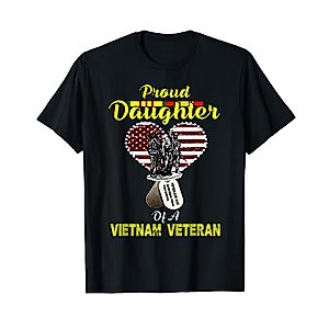 Proud Daughter Of A Vietnam Veteran T shirt | Veterans Day T-Shirt