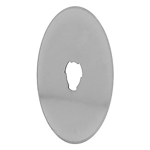 45mm Roller Wheel Round Knife Blade Replacement Kit, Blade, Long Lasting, Cuts 6 Layers of Fabric, Suitable for Paper, Fabric, Leather, Made of SKS-7 Material