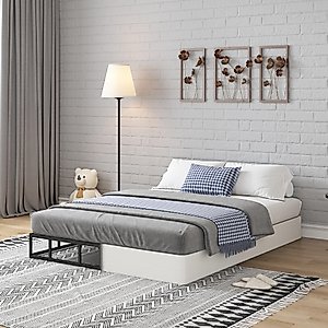 FMDMR Full Size Box Spring with Fabric Cover Set,7 Inch High Profile Full Box Spring with 3000lbs Max Weight Capacity, Durable Mattress Foundation Easy Assembly, Non-Slip, Noise Free