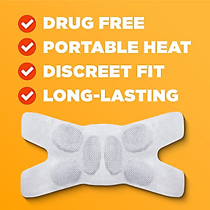 ThermaCare Adhesive Portable Heating Pad, Disposable Joint Therapy Pain Relief Heat Patches, Multi-Purpose Heat Wraps, HSA/FSA Eligible & Approved, 8 Count