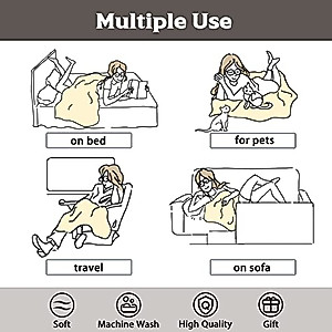 Music Album Cover Blanket Collage Ariana Grande Throw Blanket Ultra-Soft Warm Flannel Blanket for Bed Couch Sofa Bedroom Living Room Pop Singer Fans Gift 60x50 in