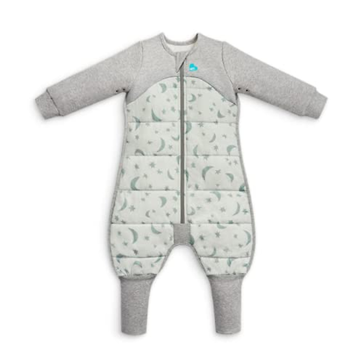 Love to Dream Warm Baby Sleep Suit (12-24 Mo), Super Soft Temp Regulating Sleeping Sack, 2.5TOG Warm Wearable Blanket, Olive