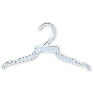Only Hangers 10" Plastic Baby Economy Hanger [ Bundle of 100 ]