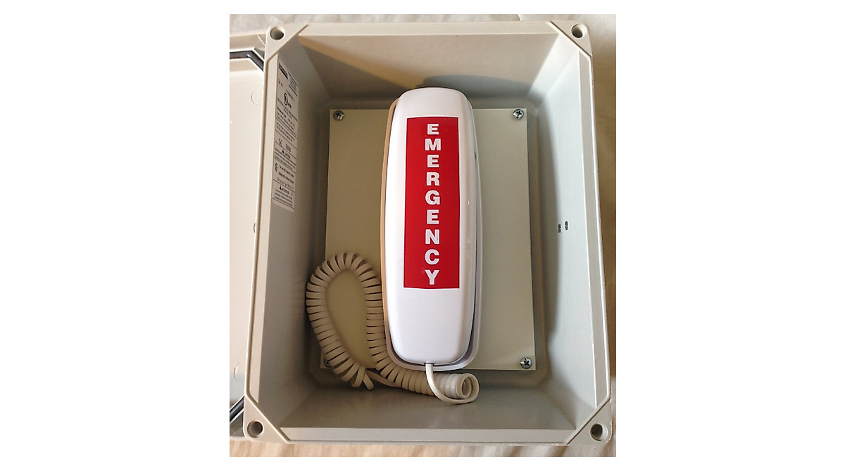 Outdoor Emergency Phone 911-Only Weatherproof Call Box | Eueasy