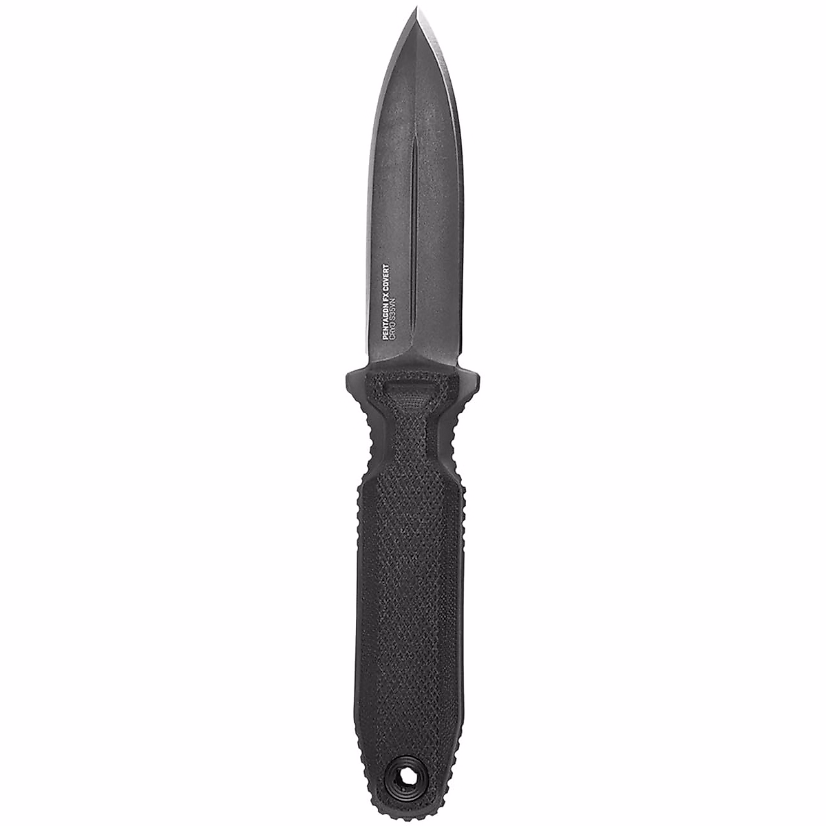 SOG Pentagon FX Covert Knife – Blackout, STEEL