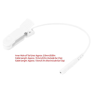 Gind Electrode Ear Clip, TENS Wire Ear Clip Promote Durable TENS Ear Clip for Digital Therapy Machines for TENS Machines